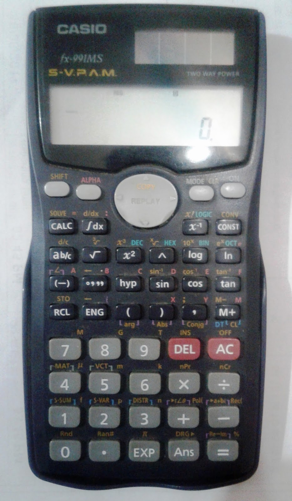 ALLKnowledgeFun: How to interpolate using 991MS scientific calculator ...