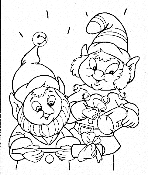 Moş Crăciun la Cluj: Planse de colorat de Craciun