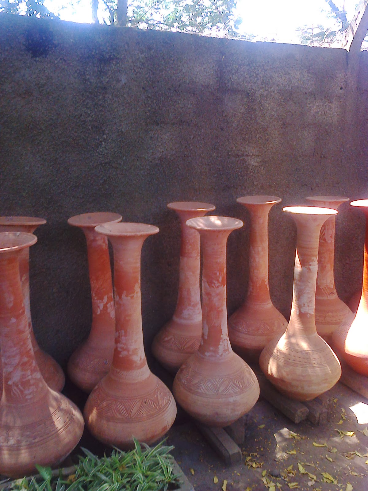 Pottery making in Ghana
