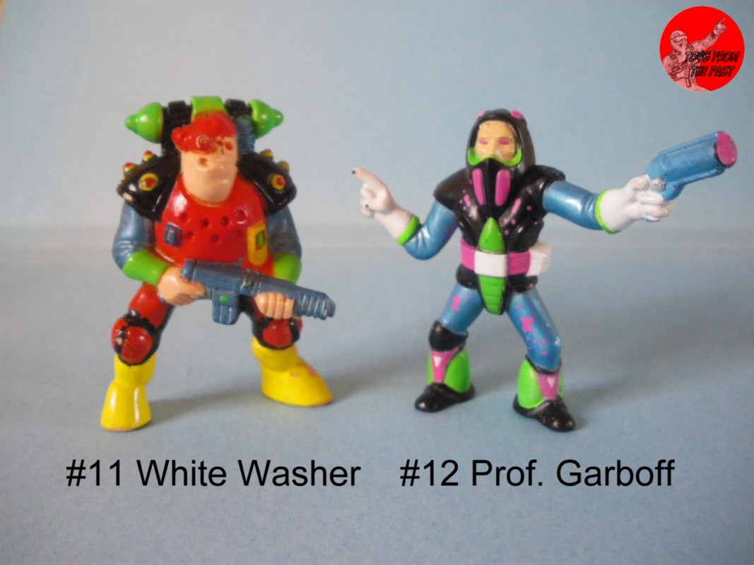 Toys from the Past: #96 TRASH BAG BUNCH – WAVE 1 FIGURES 1 to 12 (1991)