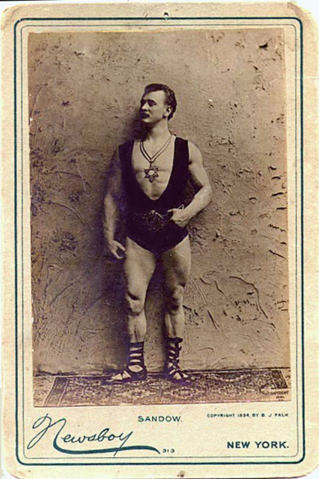25 Hilarious Photographs of Old-Timey Strongmen ~ Vintage Everyday