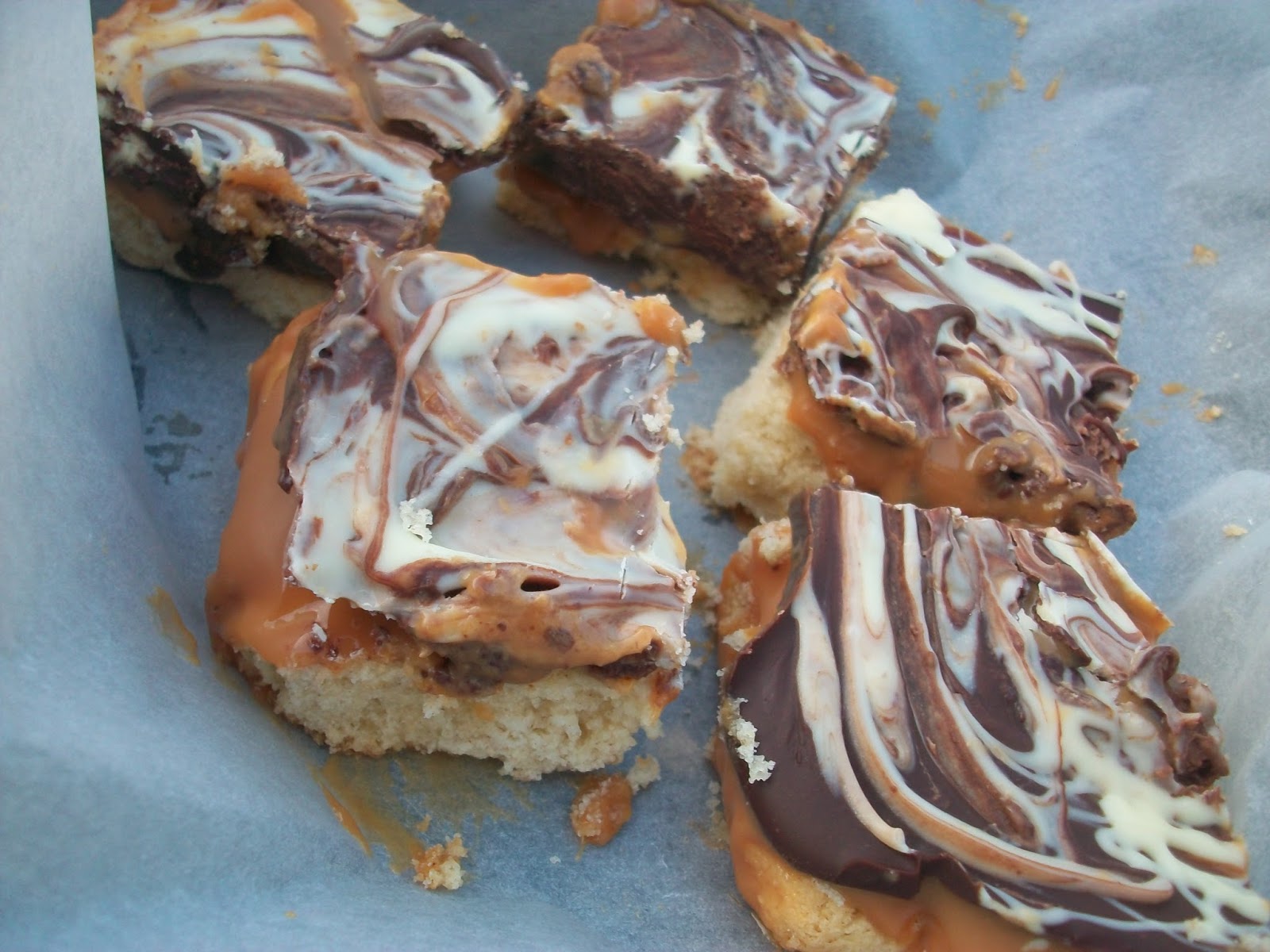 Marbled Millionaire Shortbread | Salted Kitchen