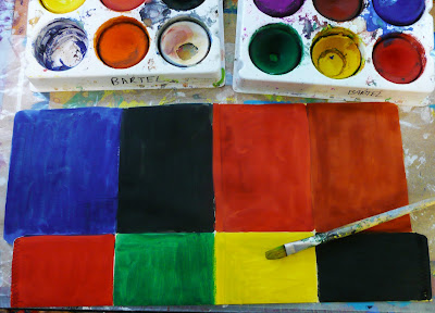 that artist woman: Aztec File Folder books