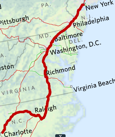 Planes, Trains, and Running: Amtrak Service and Fares - Routes - # 5 ...