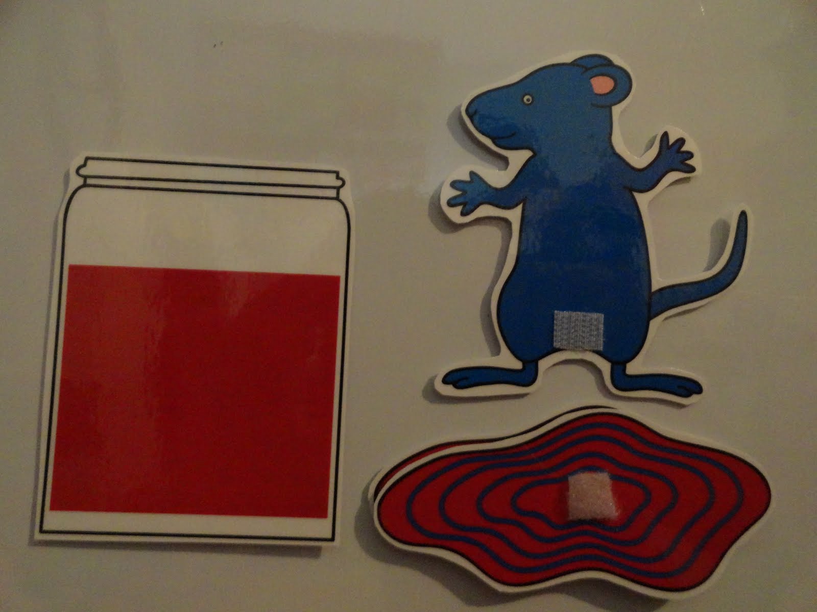 Izzie, Mac and Me: Mouse Paint Manipulatives