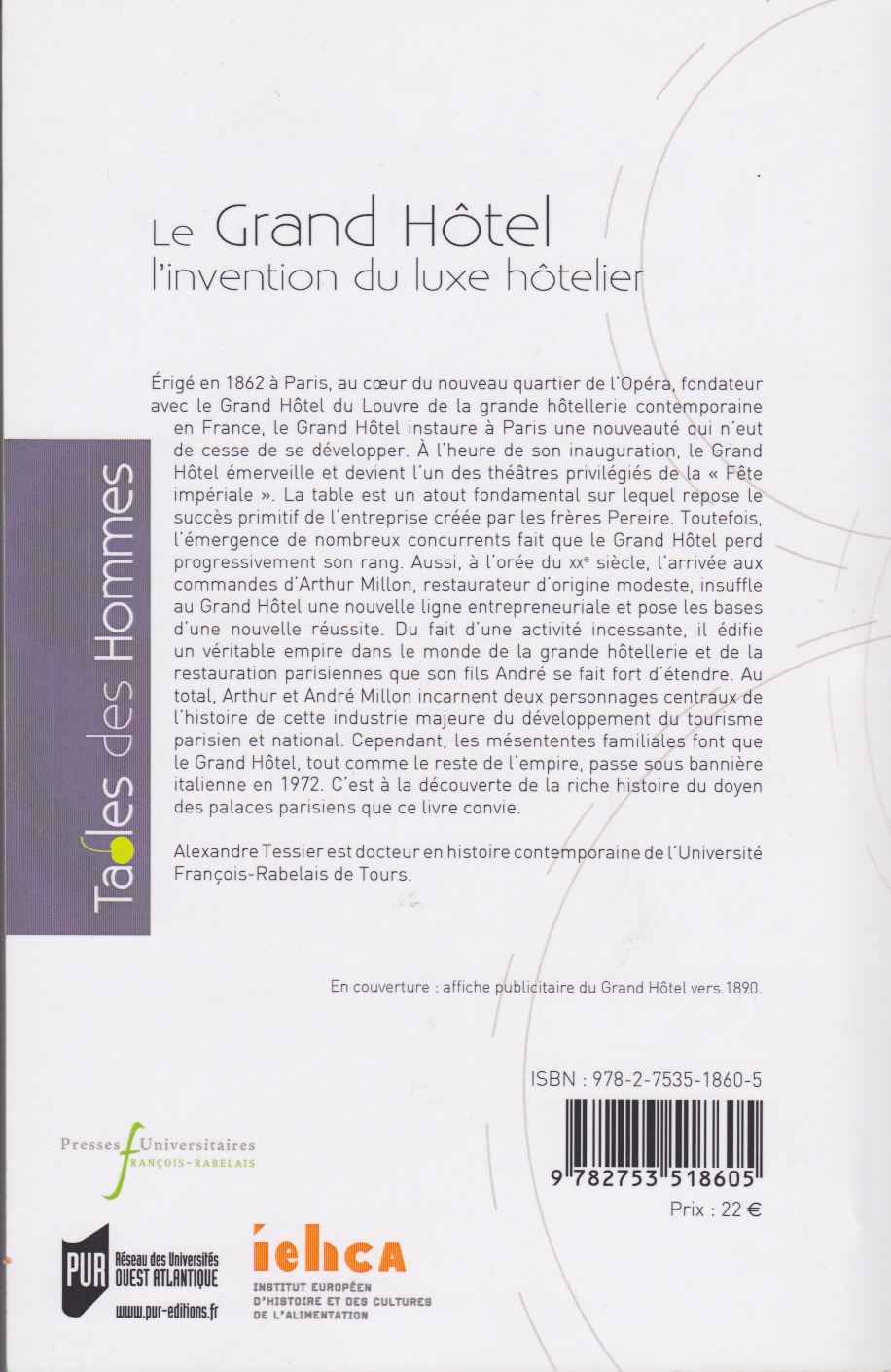 De Honesta Voluptate: “Aux tables des grands hôtels de Paris, 1855-1914 ...