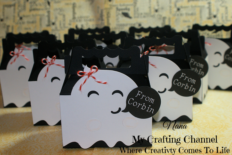 Vampire and Ghost Treat Boxes