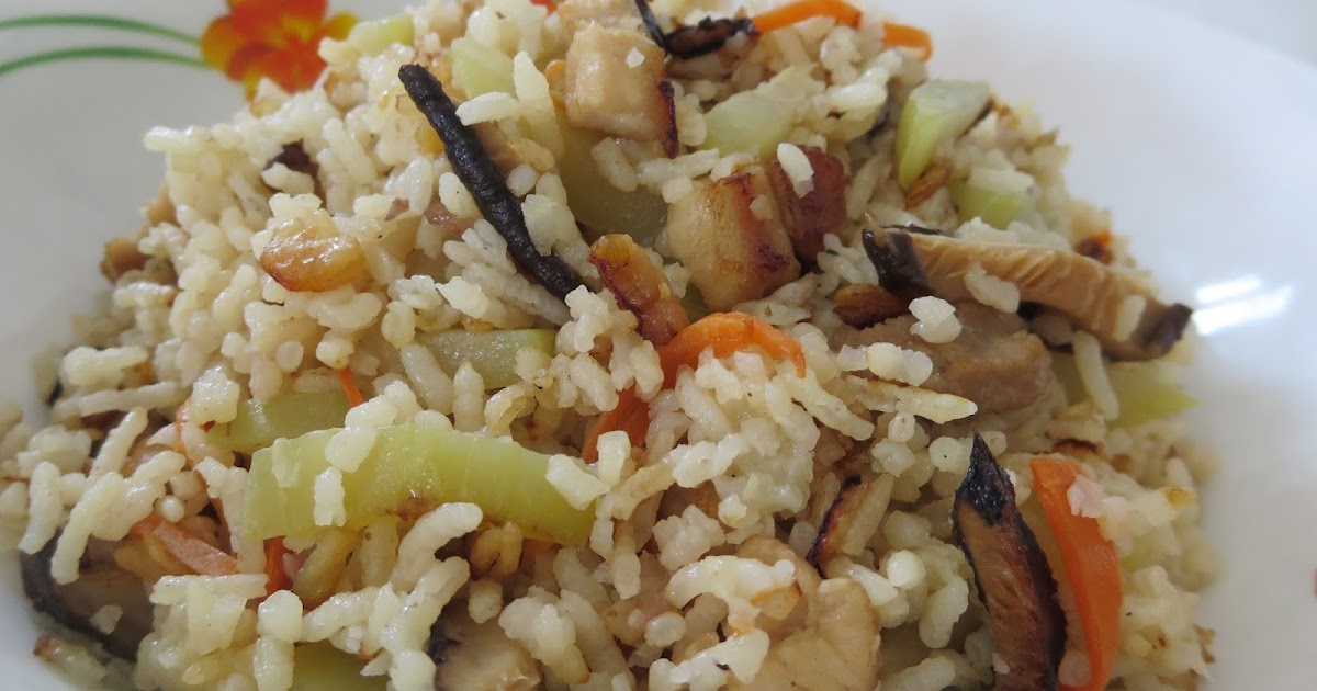 Simple yet yummylicious!: White Gourd Braised Rice