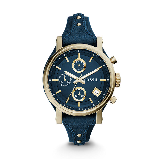 FOSSIL ORIGINAL BOYFRIEND CHRONOGRAPH BEIGE LEATHER WATCH | Jam Tangan ...