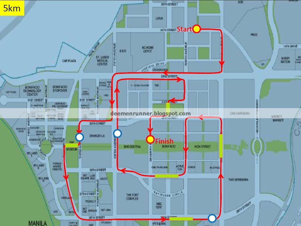 Deemen Runner: Run BGC 2012: Ready, Set, Explore!