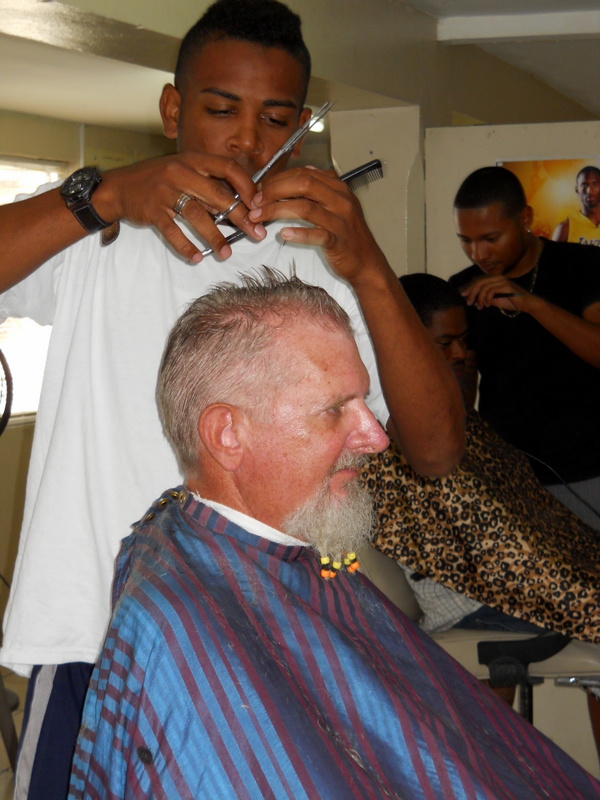 Taking Belize: Bill Gets A Haircut at Ballers and Fabulous Bread in Belize