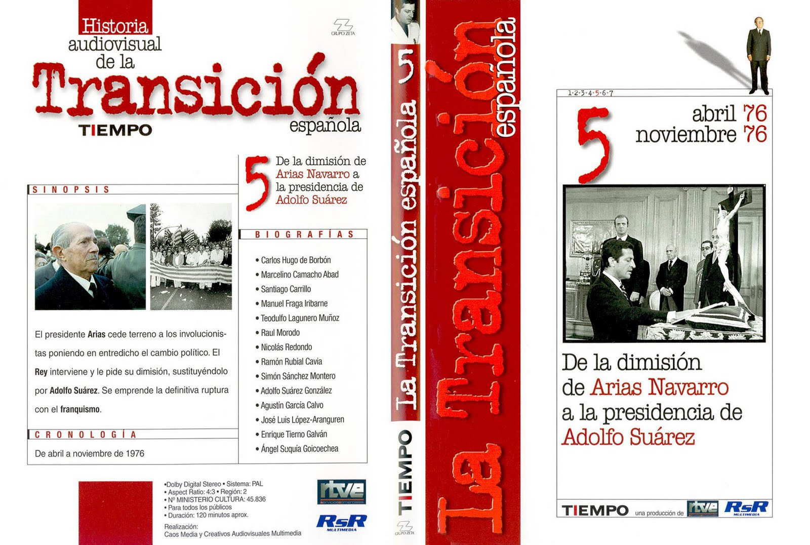 Arbolet Frondós: La Transición Española RTVE (1993) Capitulo 5/14 ...