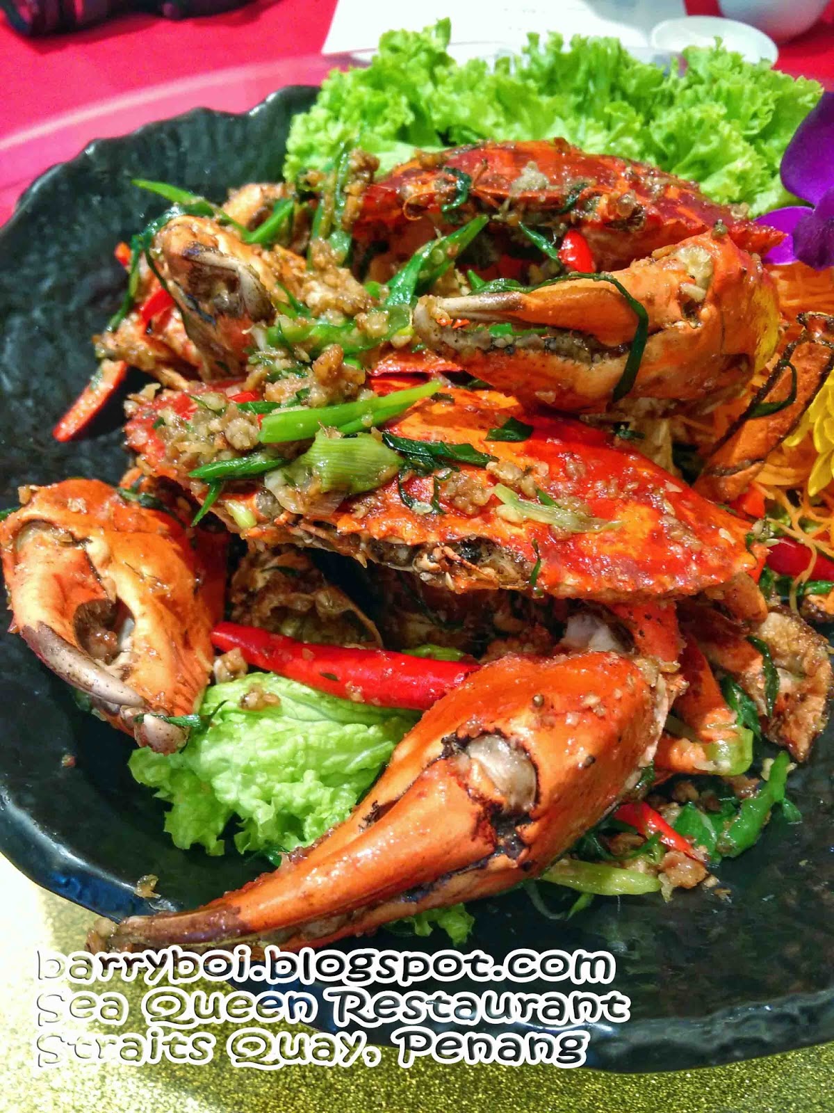 Delicious Chinese Meal at Sea Queen Restaurant, Straits Quay Penang.