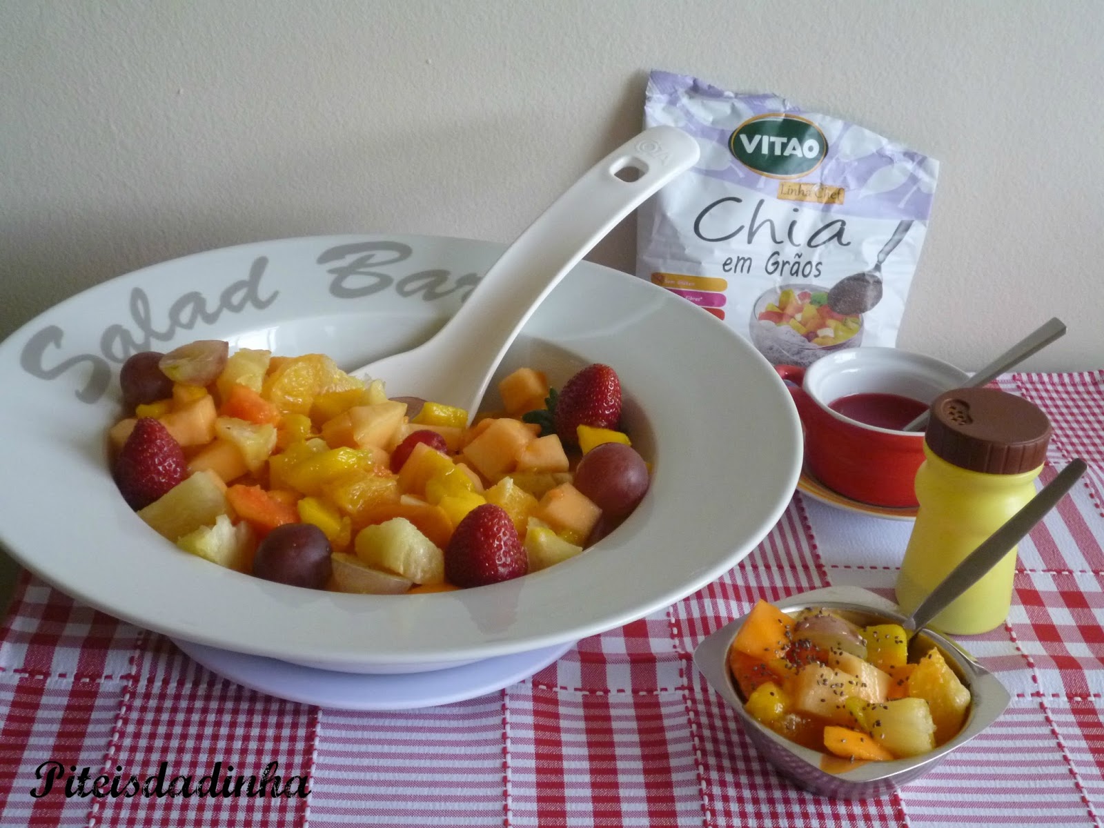 Piteisdadinha: SALADA DE FRUTAS (com chia)