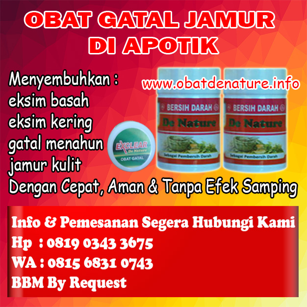 OBAT GATAL SELANGKANGAN TRADISIONAL: OBAT GATAL JAMUR DI APOTIK