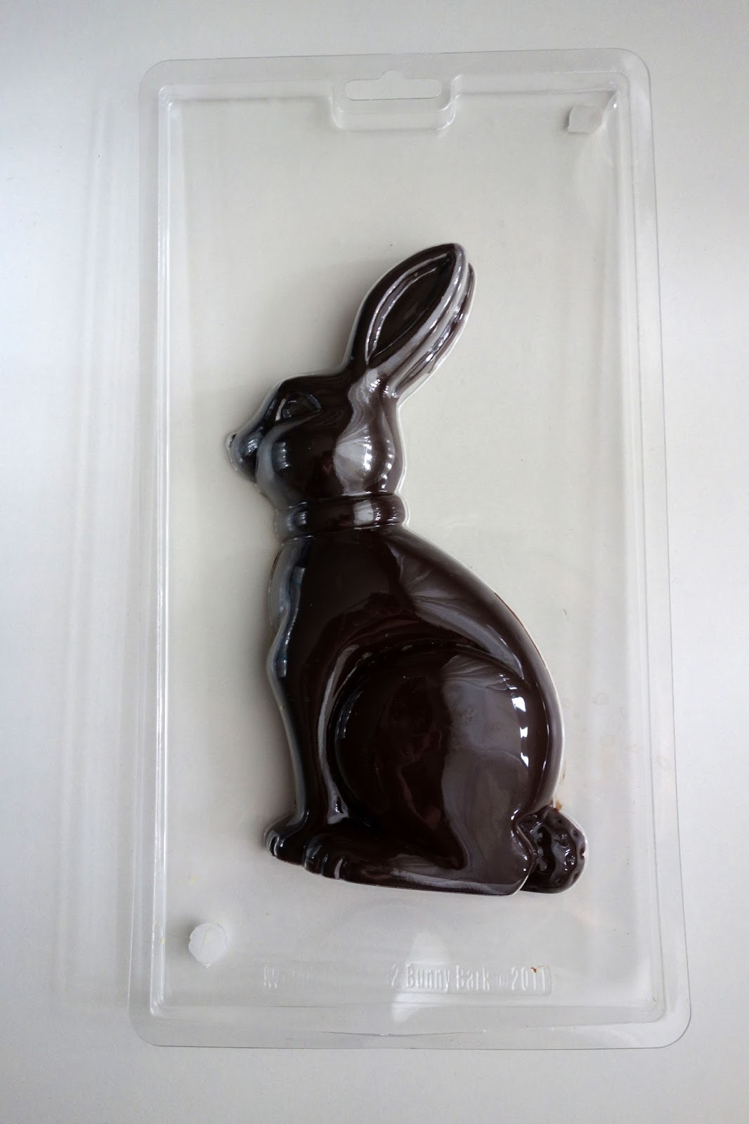 blah to TADA!: A Chocolate Bunny
