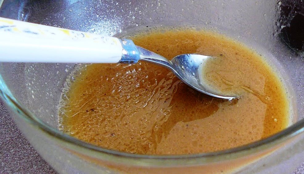 Para un apuro: SALSA VINAGRETA FRANCESA