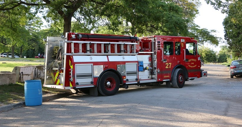Michigan Exposures: A Detroit Fire Engine