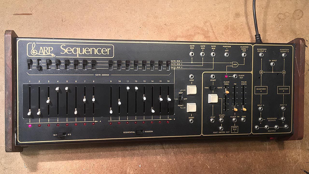 MATRIXSYNTH: ARP Sequencer 1601 SN 0169
