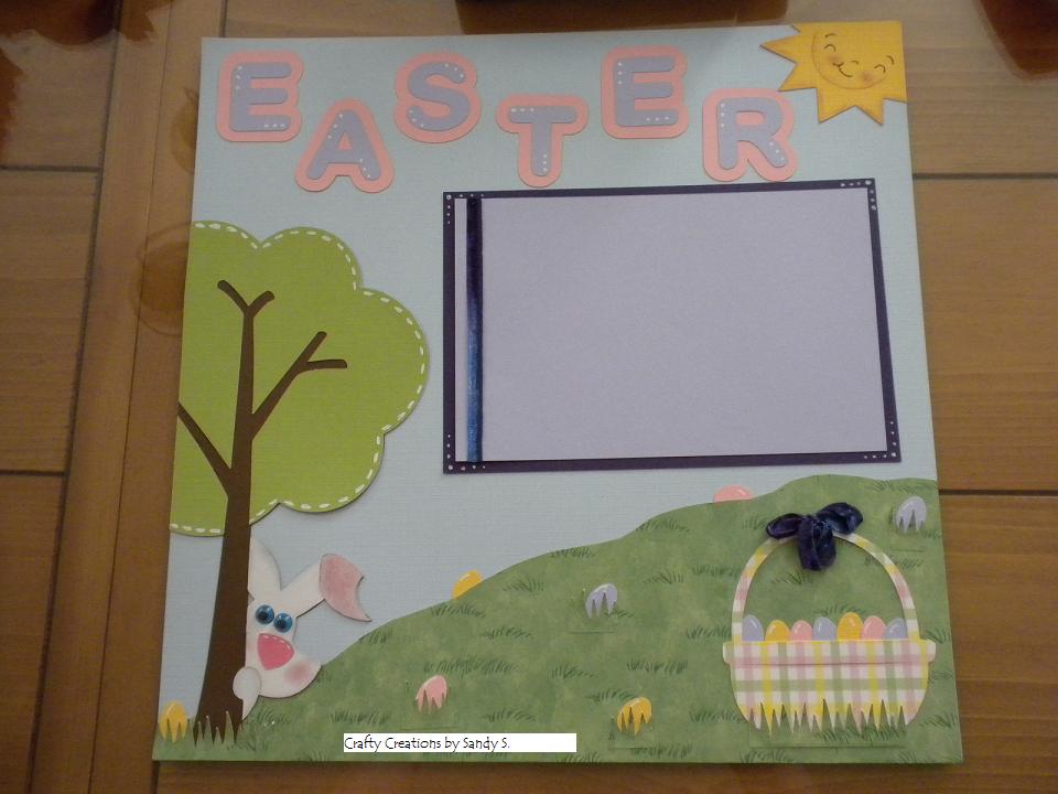 Simply Crafty Creations by Sandy S.: My Easter Layout below made the ...