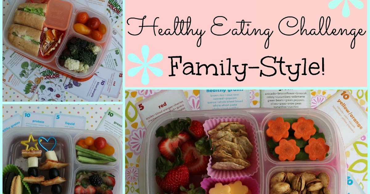 Biting The Hand That Feeds You: Crunch A Color Healthy Eating Challenge