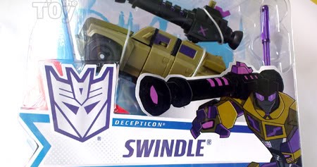 Deluxe Class Transformers Animated Swindle