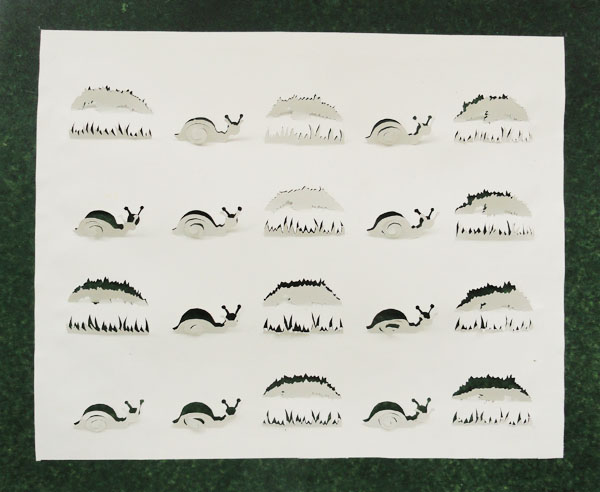 Art At Woodstock: Sculpture: Cut Paper Relief