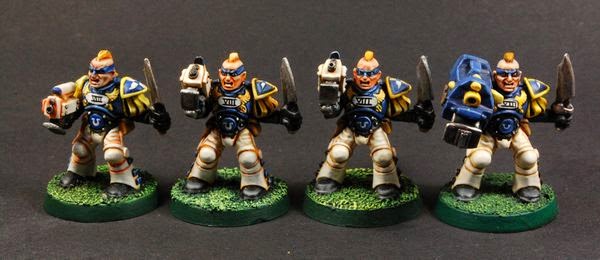 Heavy bolter Escher from the other day, now table ready (ish) : r ...