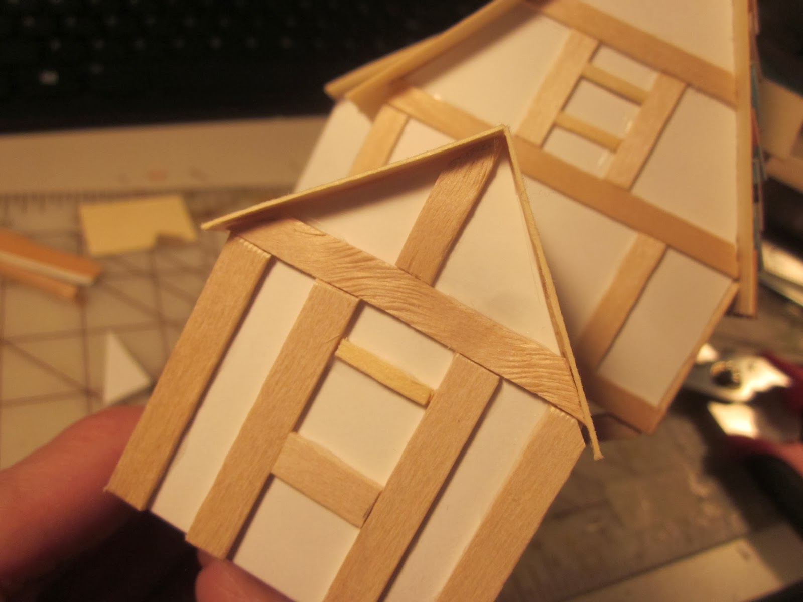 Battleground Hobbies: How To Build a Half Timber House - Part Two, The ...