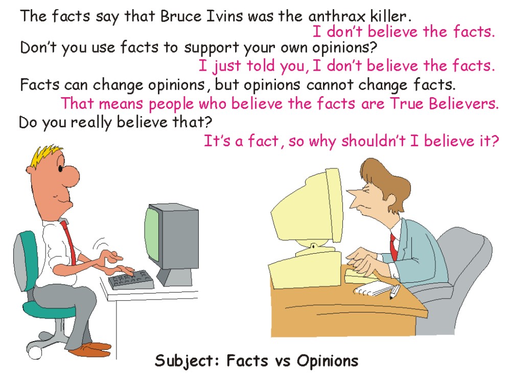 Debating the Anthrax Attacks of 2001: May 2013