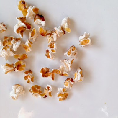 Food Pusher: Half Popped Popcorn