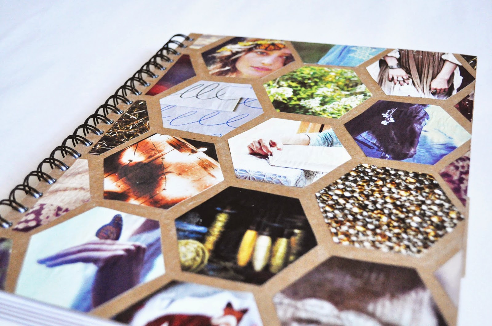 Pie N' the Sky: M A K E :: hexagon notebook