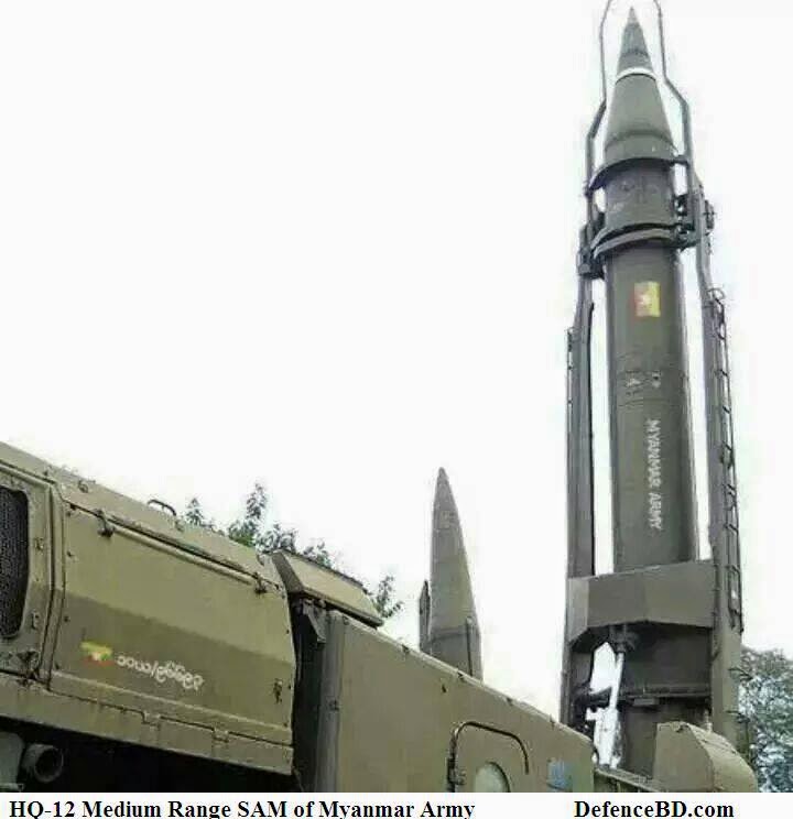 Myanmar Received HQ-12 SAM - Bangladesh Defence
