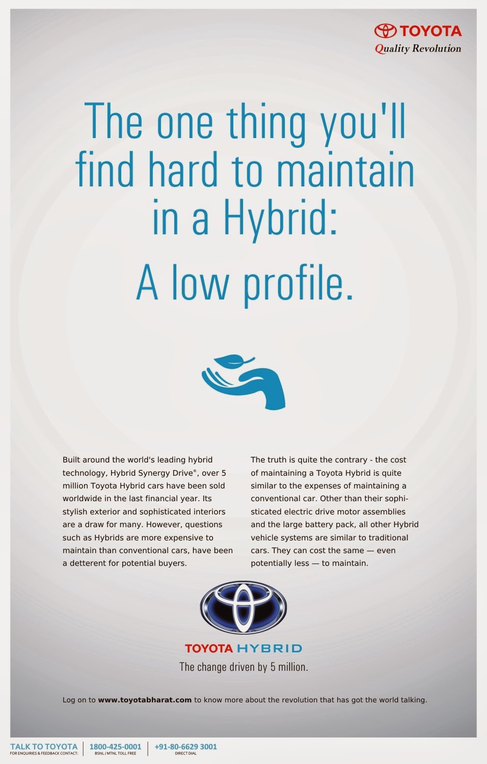 The works: Toyota Camry Hybrid (factual ads)