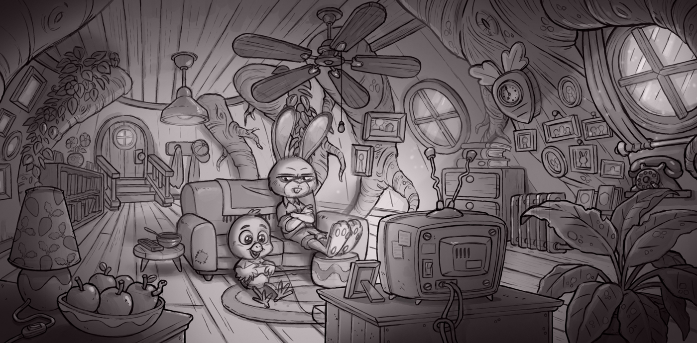 Learning drawing principles: home