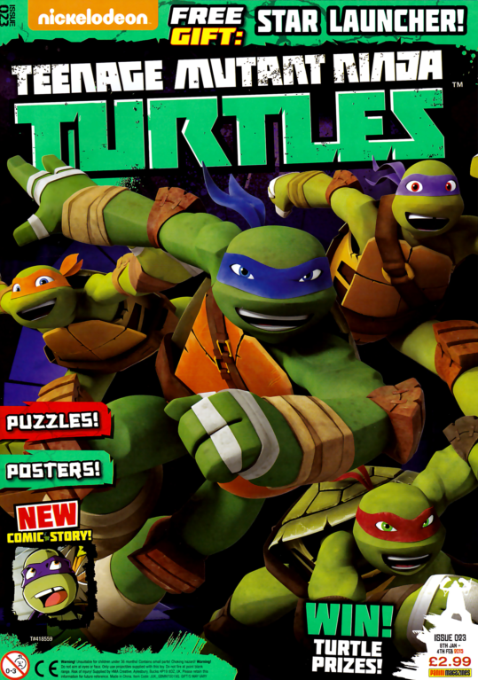 TMNT Entity: TMNT Magazine (Panini) #23
