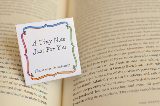 Adventures in Guided Journaling: All-purpose teeny tiny note kit