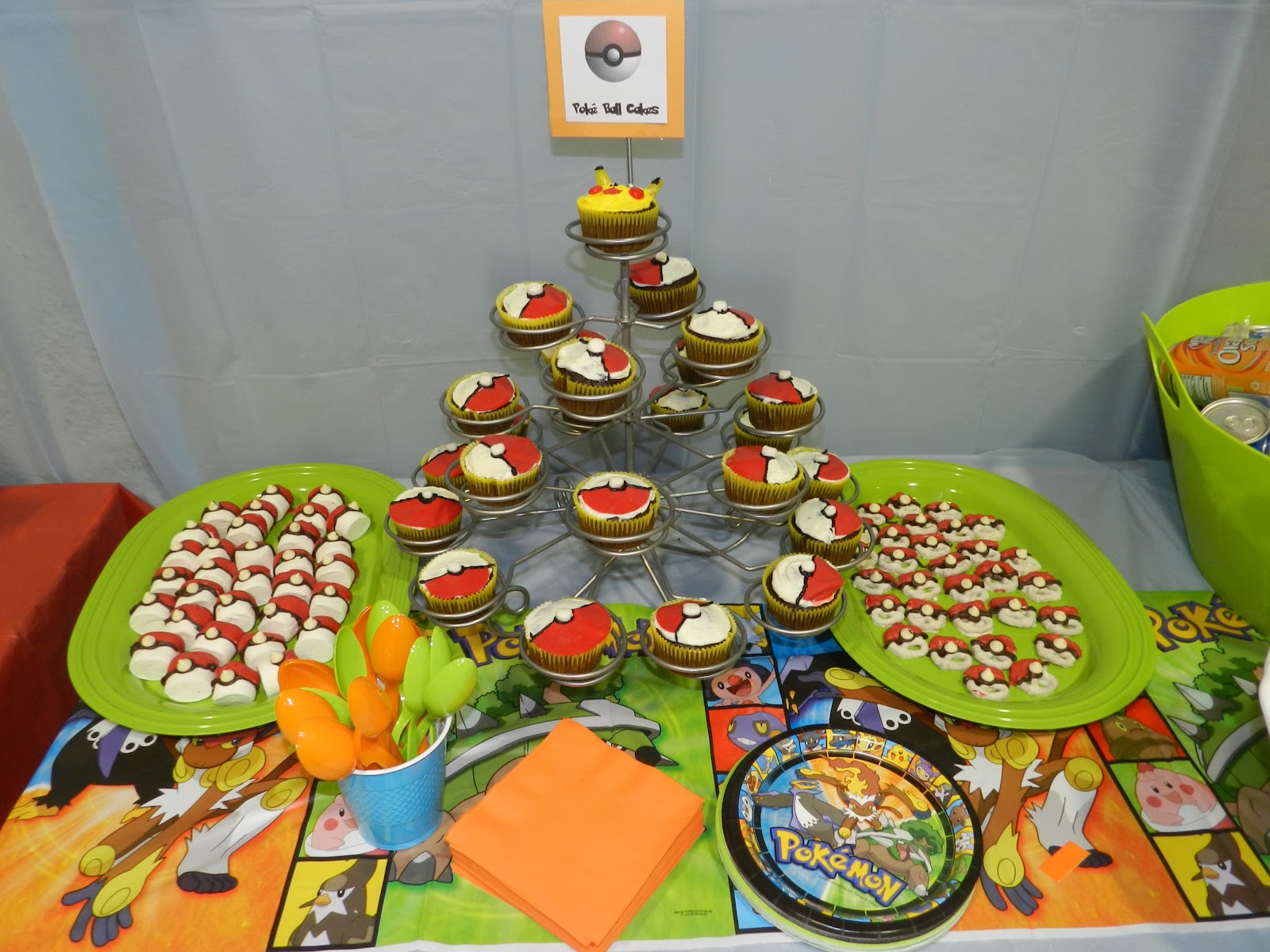 Candy Pretzel Parties: Pokemon Birthday Party