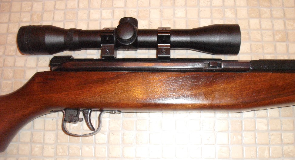 AIR RIFLES AND SHOOTING: TS45 Sidelever Rifle .22