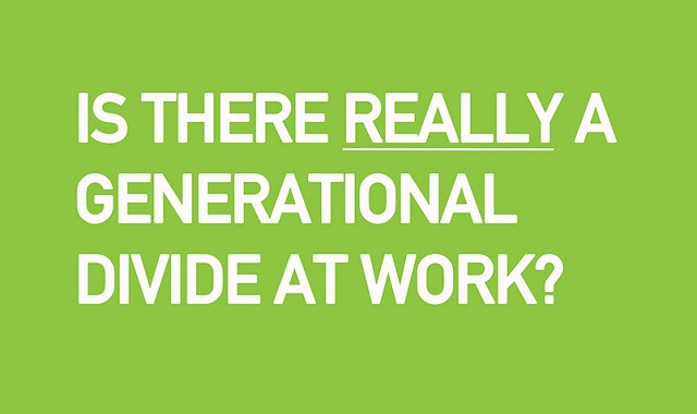 Is There Really A Generational Divide at Work? #infographic - Visualistan