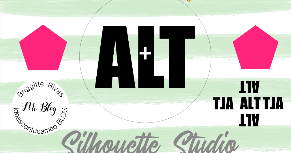 Ideas Con Tu Cameo: Uso de la tecla ALT en silhouette studio