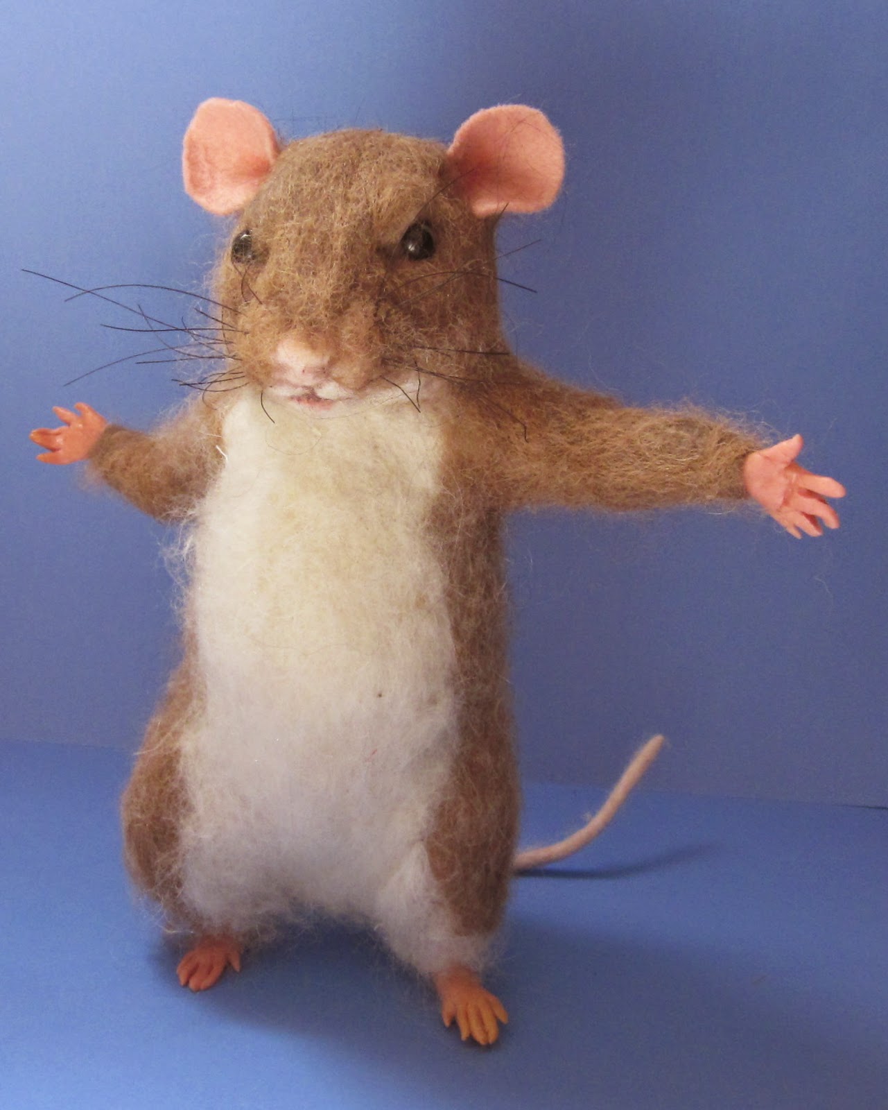 Needle Felted Art by Robin Joy Andreae: Meet Melvis, the Elvis ...