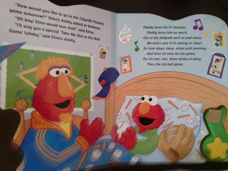CHILDREN BOOKS FOR YOU: Elmo 'n' Daddy Play-a-Tune Tale