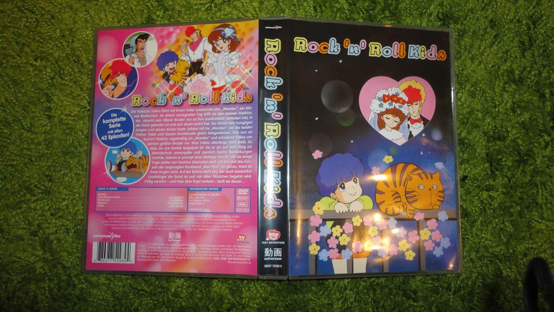 Anime-Klassiker.blogspot.de: Rock'n Roll Kids DVD Unboxing