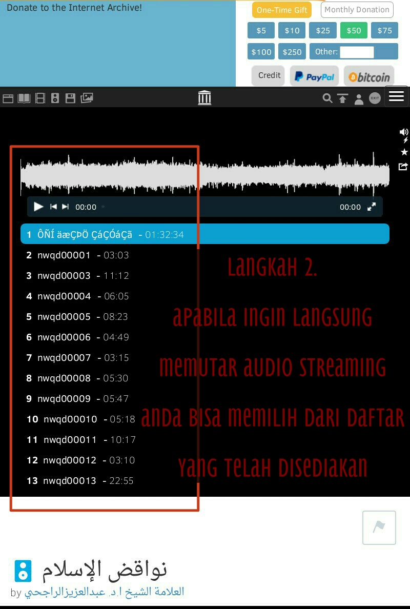cara download file di Archive.org - Elinotes review