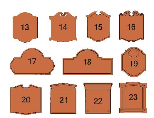 Ron's Wood Creations: Sign Patterns