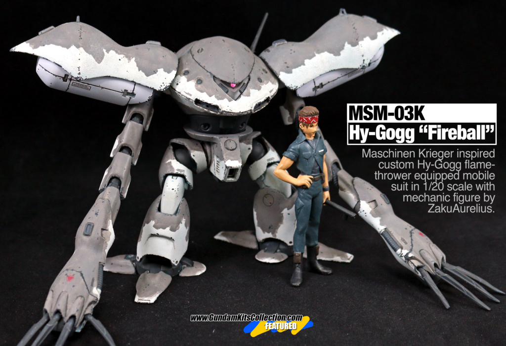 Custom Build: HGUC 1/144 Hygogg 'Fireball'