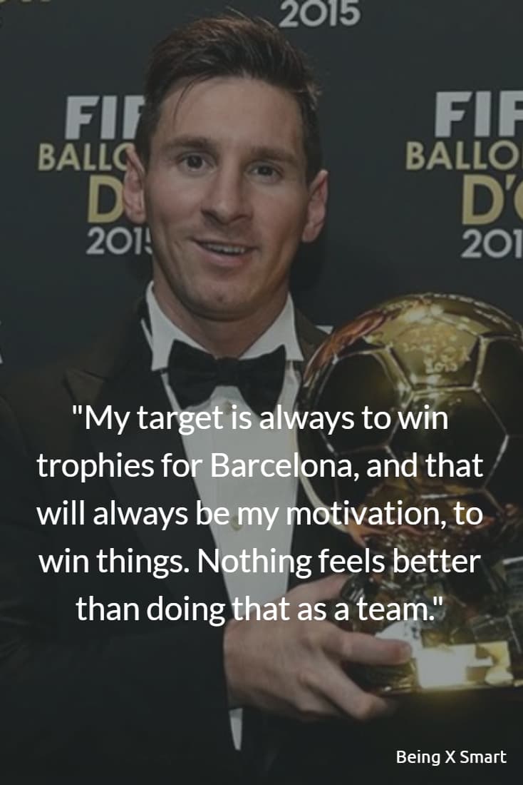 Best 40+ Lionel Messi Quotes on life, overnight success, football ...