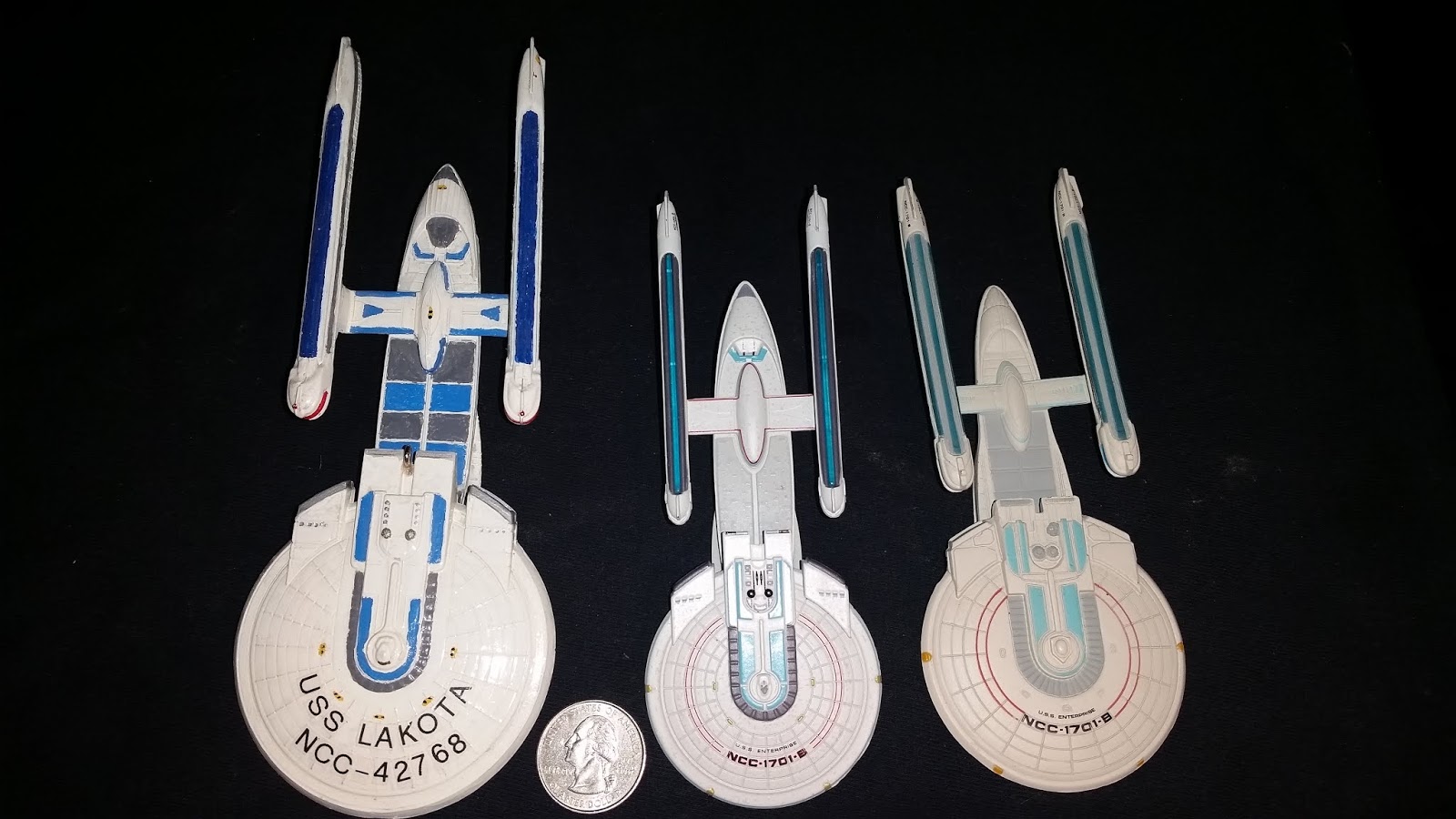 Deep Space Pat: EMvTW 40: USS Enterprise NCC-1701-B (Excelsior class refit)