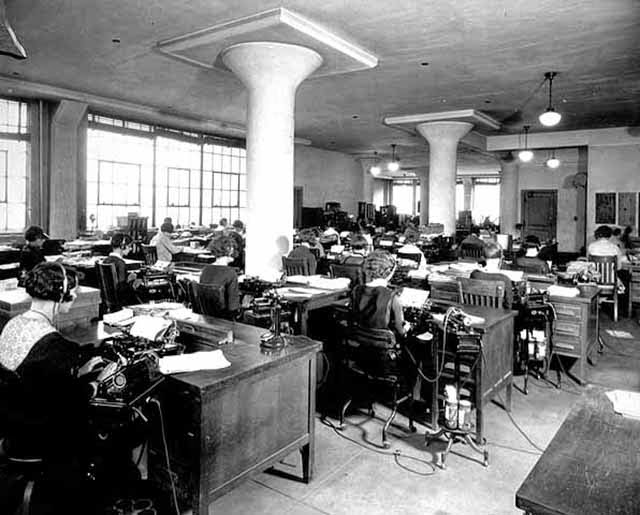 Old Office Building Inside